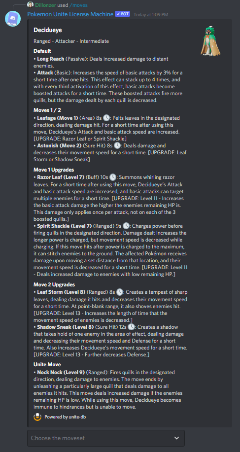 Add Pokemon Unite License Machine Discord Bot | The #1 Discord Bot and ...